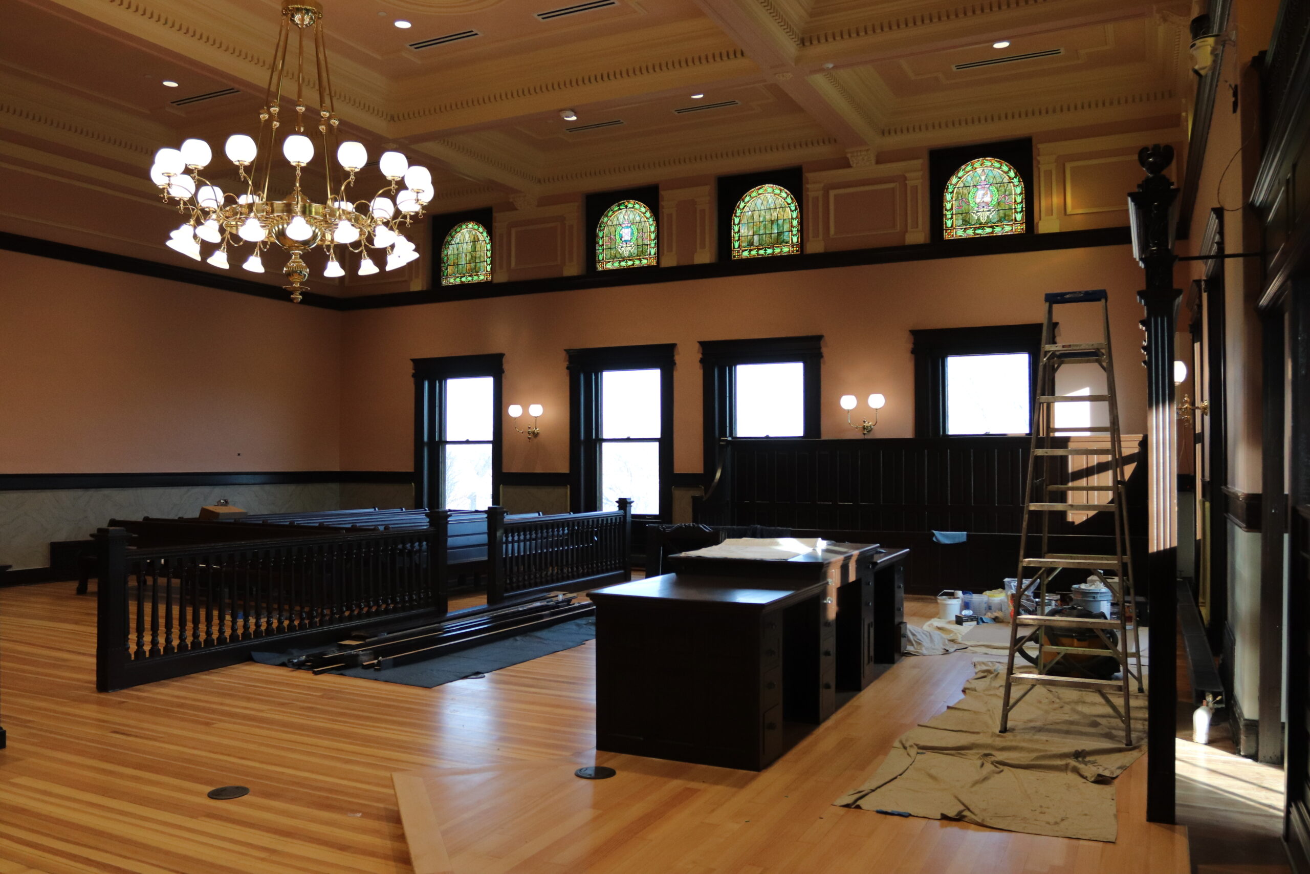 Douglas County Courthouse meeting room renovations near completion ...